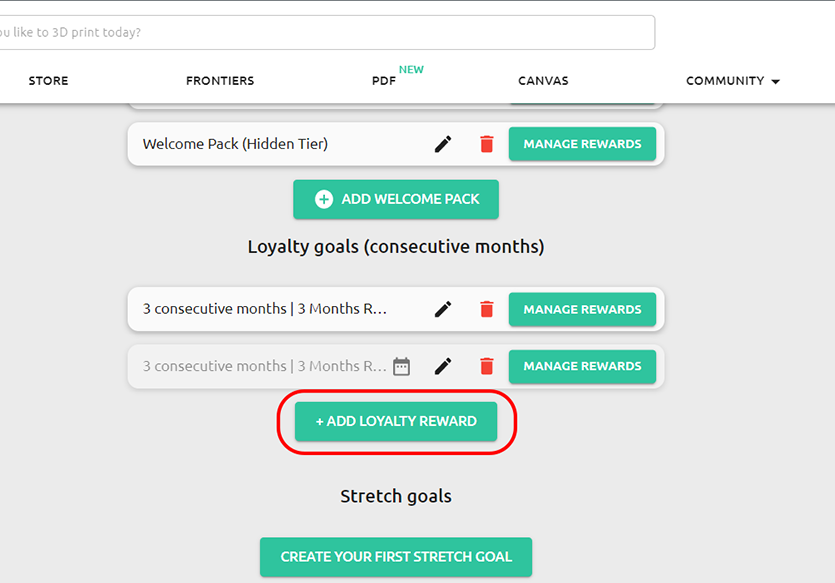 How to create & distribute Loyalty Rewards