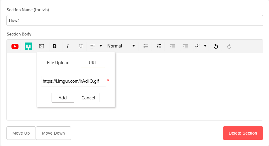 How to upload GIFs to your FronTier